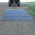 Yard Tuff 455TBDM 5'x4.5' ATV/UTV Leveling Drag Mat, Zinc & Steel, Rust ...