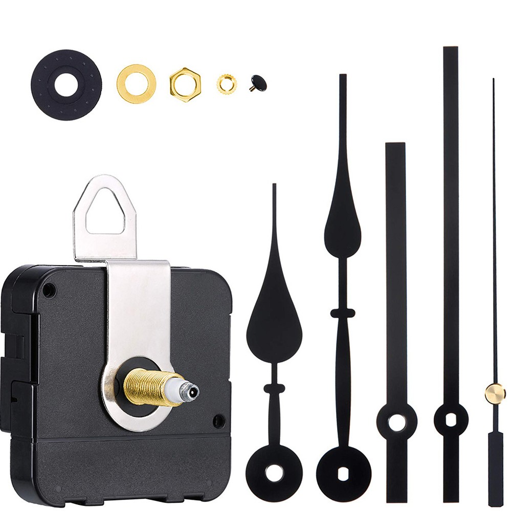 QIFEI 12Pcs/set Wall Clock Quartz Movement Motor Mechanism Long Spindle ...