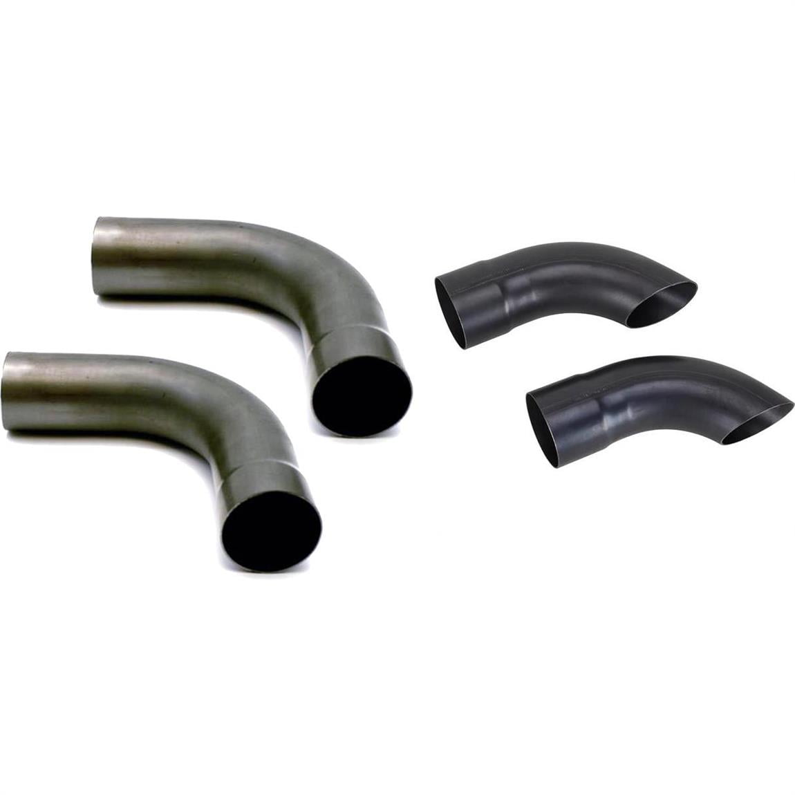 Turn-Down/Kickout Tail Pipe Tips and 90 Degree Elbows, 3 Inch - Walmart.com