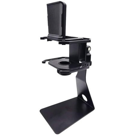 Square Microphone Shock Mount with Integrated Shield Blowout Net ...