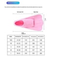 Adjustable Snorkeling Swim Fin Enhancing Speed Swimming Diving ...