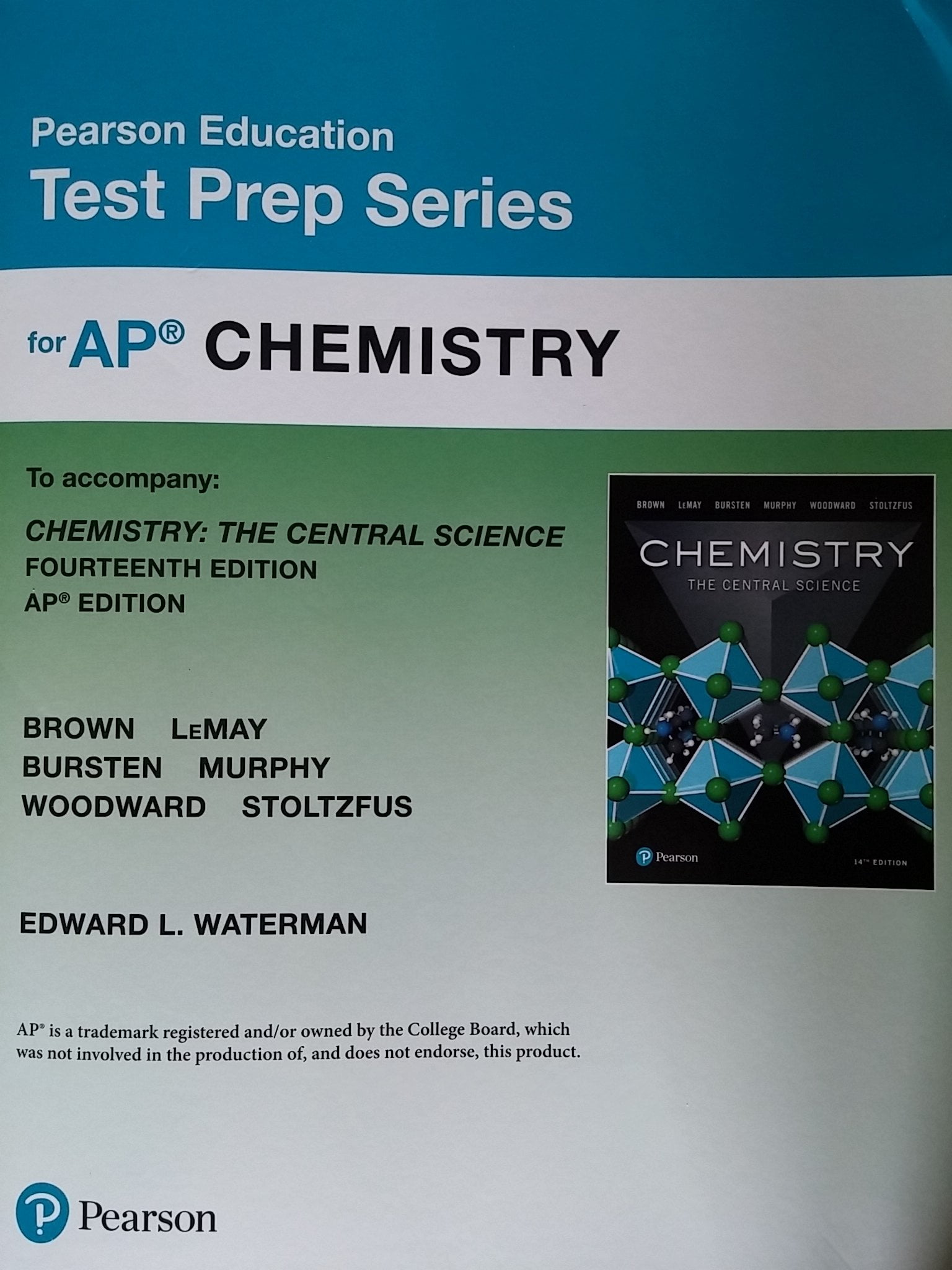 Pre-Owned Test Prep Series for AP Chemistry for Chemistry: The Central ...
