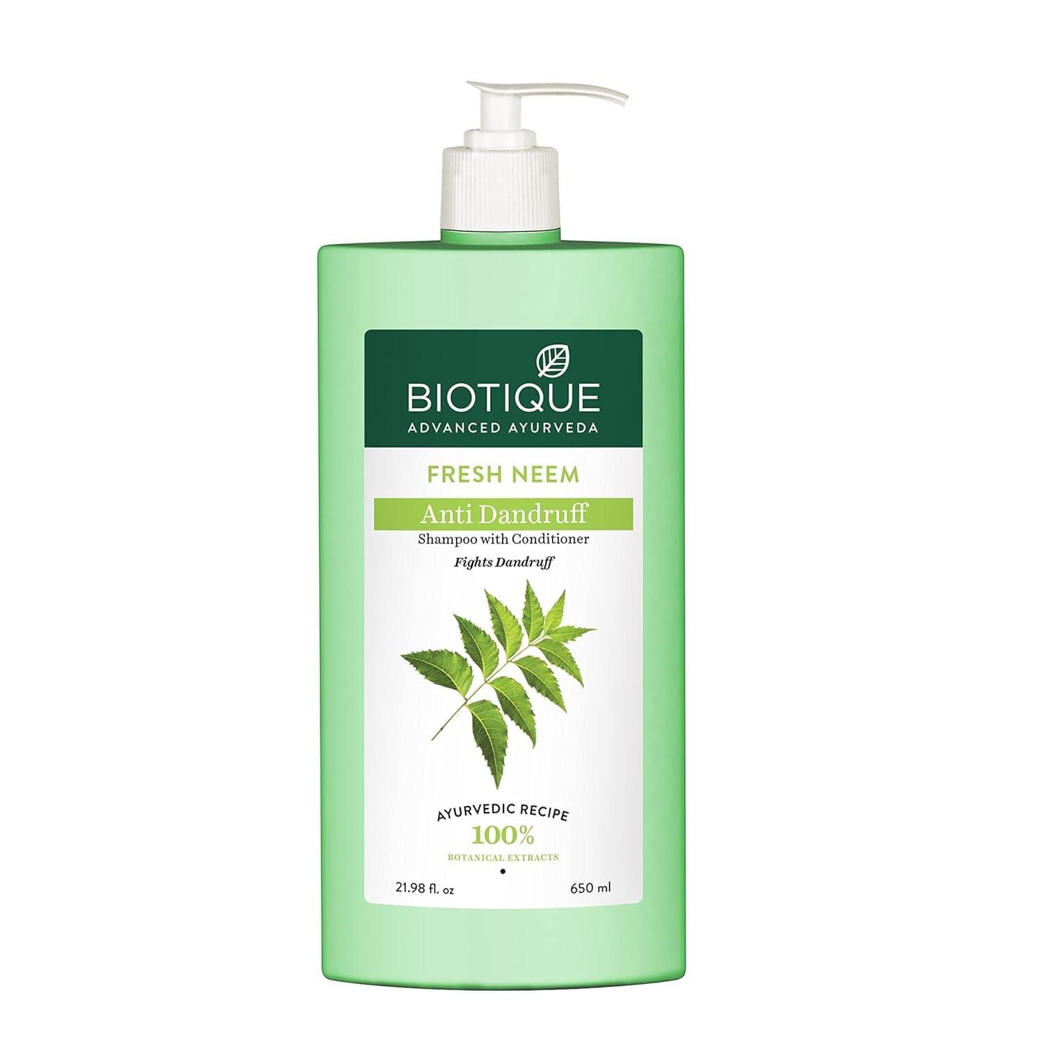 Click here for Biotique Fresh Neem Anti Dandruff Shampoo 650ml prices