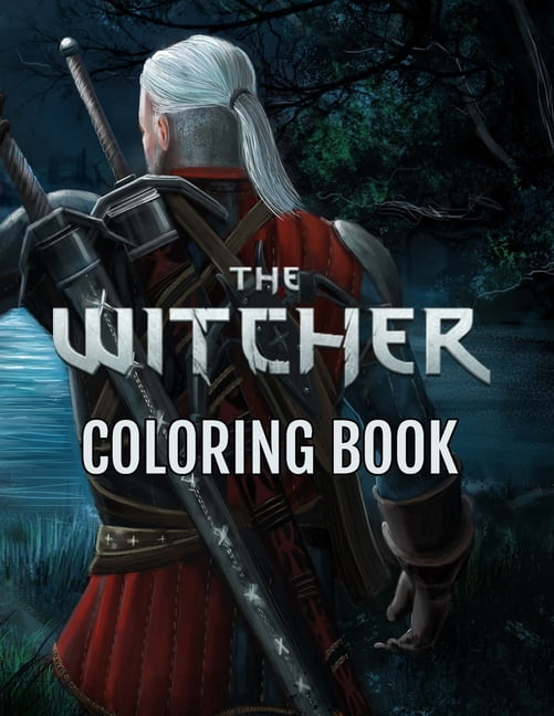 The Witcher Coloring Book : The Witcher Premium Coloring Pages For Kids ...