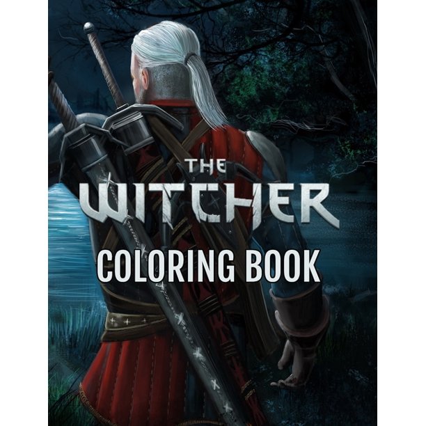 The Witcher Coloring Book : The Witcher Premium Coloring Pages For Kids ...
