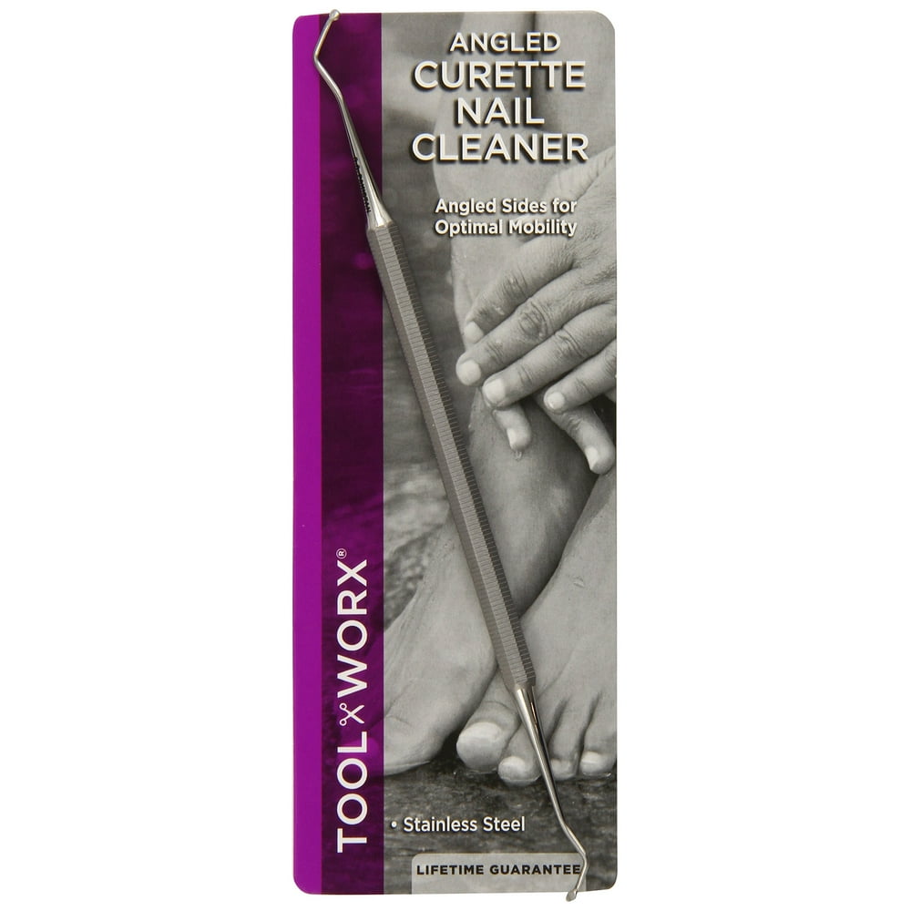 Toolworx Angled Curette Nail Cleaner - Walmart.com - Walmart.com