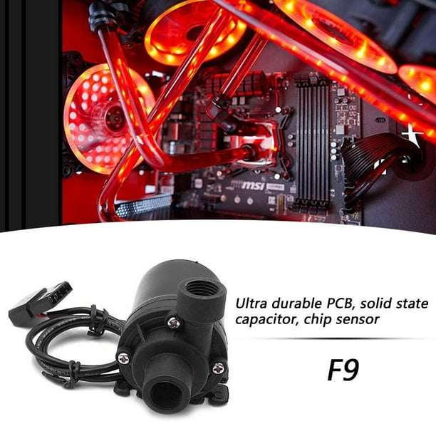 TB&W F9 12V Water Pump Molex 4 Pin Connector for PC CPU Water Cooling ...