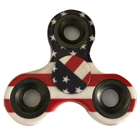 Blinkee USAFIDGET USA Flag Stars & Stripes EDC Fidget Spinner | Walmart ...