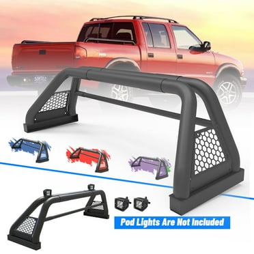 Adjustable Pickup Truck Roll Sport Bar Chase Rack Bed Bar For 2020-2023 ...
