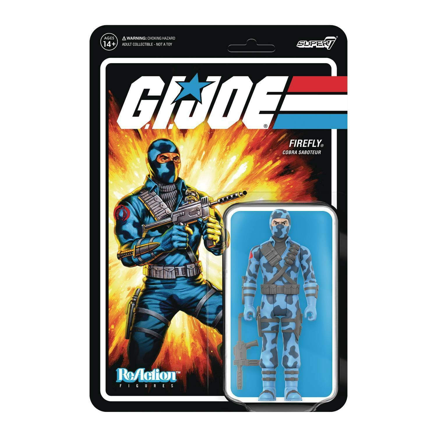 Firefly G.I. Joe Super 7 Reaction Action Figure 3.75in - Walmart.com