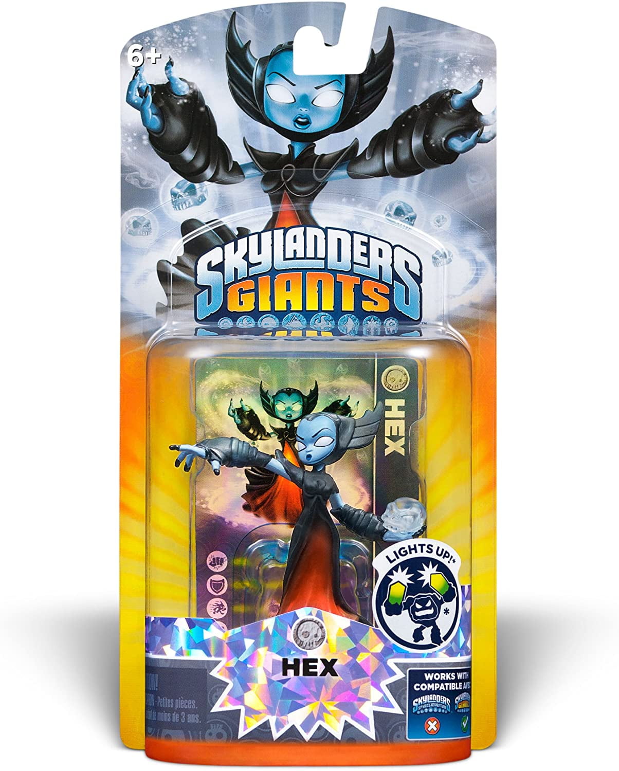Skylanders Giants - Lightcore 'Lights Up' Hex Character Pack | Walmart ...