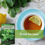 Lemon Balm Seeds for Planting - Non GMO Heirloom Varieties for your ...
