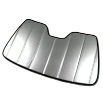 Tuningpros SS-524 Custom Fit Silver and Grey Windshield Sun Shade ...