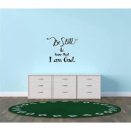 Wall Decor Stickers Blessed Word Lettering Home Decor Art Vinyl Decals ...