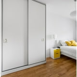 Design House Satin Nickel Pocket Door Lock Passage Hardware - Walmart.com