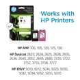 65 Standard Yield Black/Tri-Color Printer Cartridge, 2 Count for HP ...