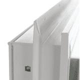 "36""x12"" Double Pane Fixed Transom Window, White Vinyl, Low-E Glass ...