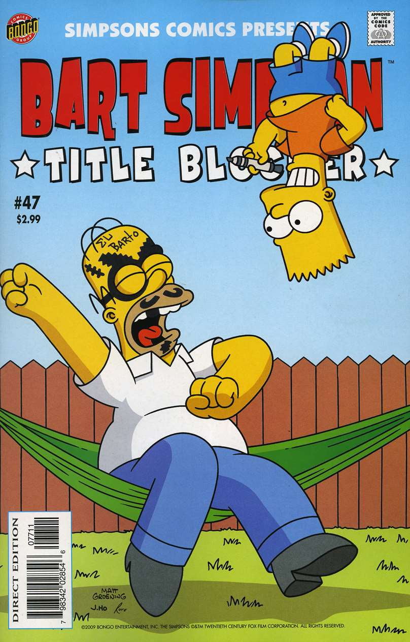 Simpsons Comics Presents Bart Simpson #47 VF ; Bongo Comic Book ...