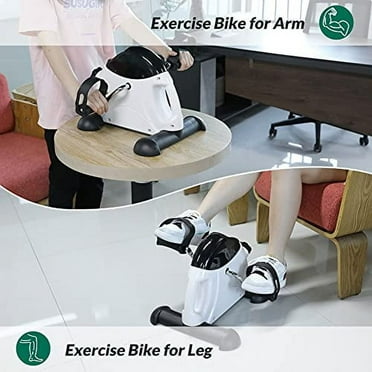 TRAKK Home Fitness Mini Exercise Portable Under Desk Bike Peddler ...