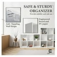 Drevy Sturdy Room 13-Inch Cube Storage Organizer Shelf, with Extra ...