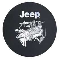 SpareCover - Brawny Series - Jeep Logo with Florida Alligator in Swamp ...