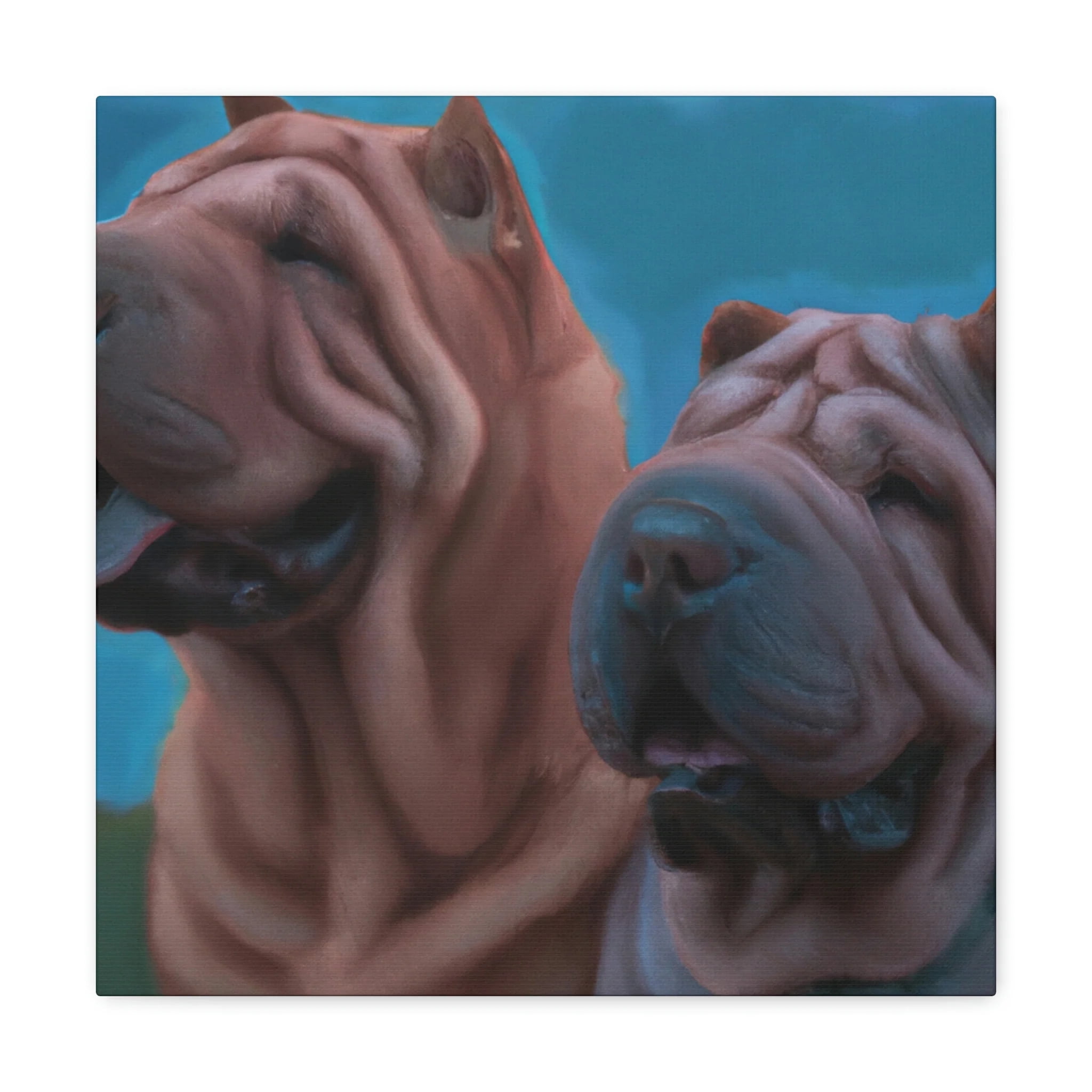 Serene Shar Pei Dream - Canvas - Walmart.com