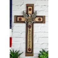 Rustic Western Cowboy Diamond Teardrop Crystals Tooled Leather Wall ...