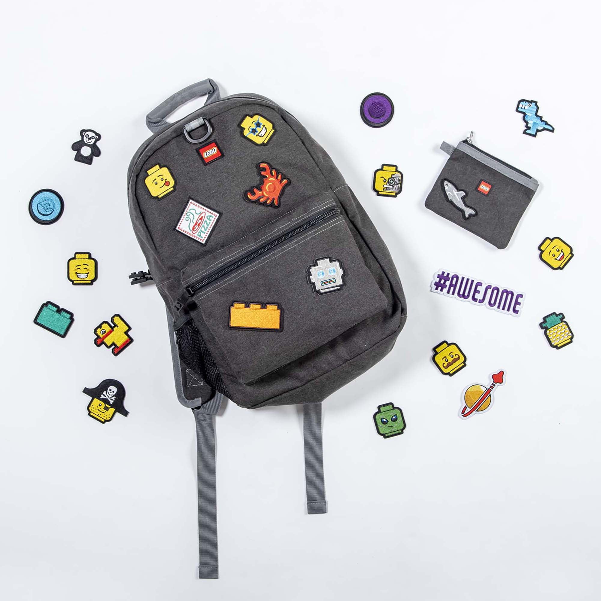 LEGO Unisex Mystery Patch Backpack & Pouch Series 2 - Walmart.com
