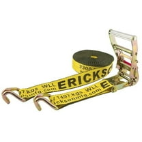 Erickson Pro Series 1" x 6' Black Ratcheting Tie-Down Strap, 4 Pack ...