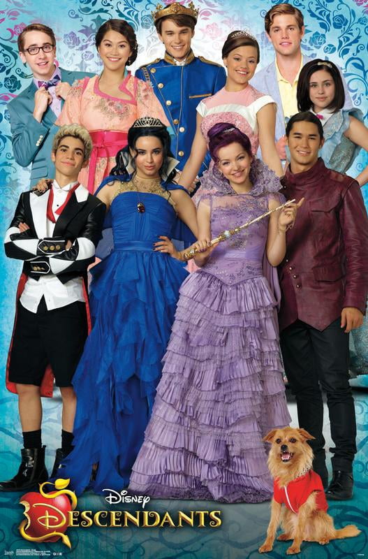 Disney Descendants - Group Wall Poster, 22.375" x 34" - Walmart.com