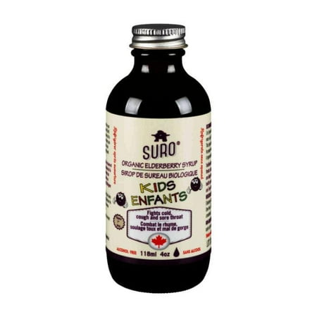 Suro - Organic Elderberry Syrup for Kids, 118ml | Walmart Canada