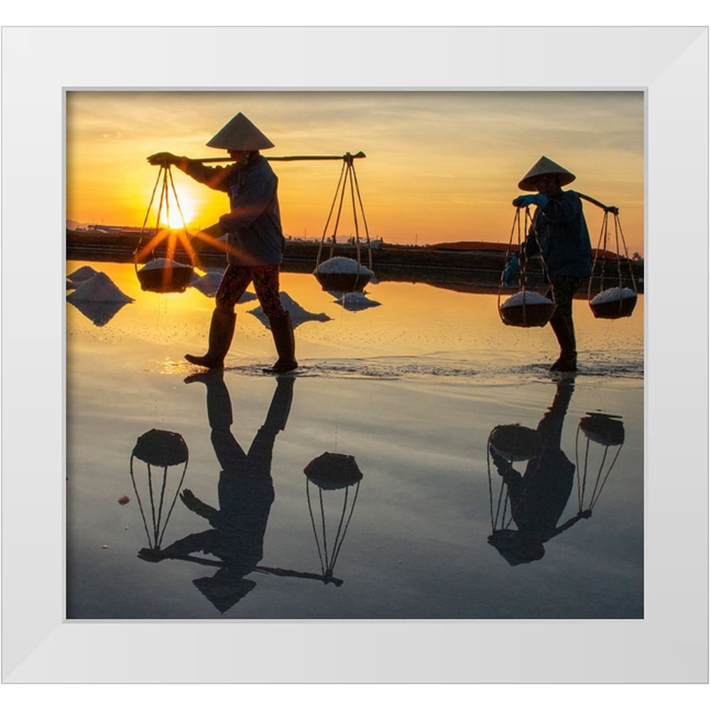 Norring, Tom 22x20 White Modern Wood Framed Museum Art Print Titled ...