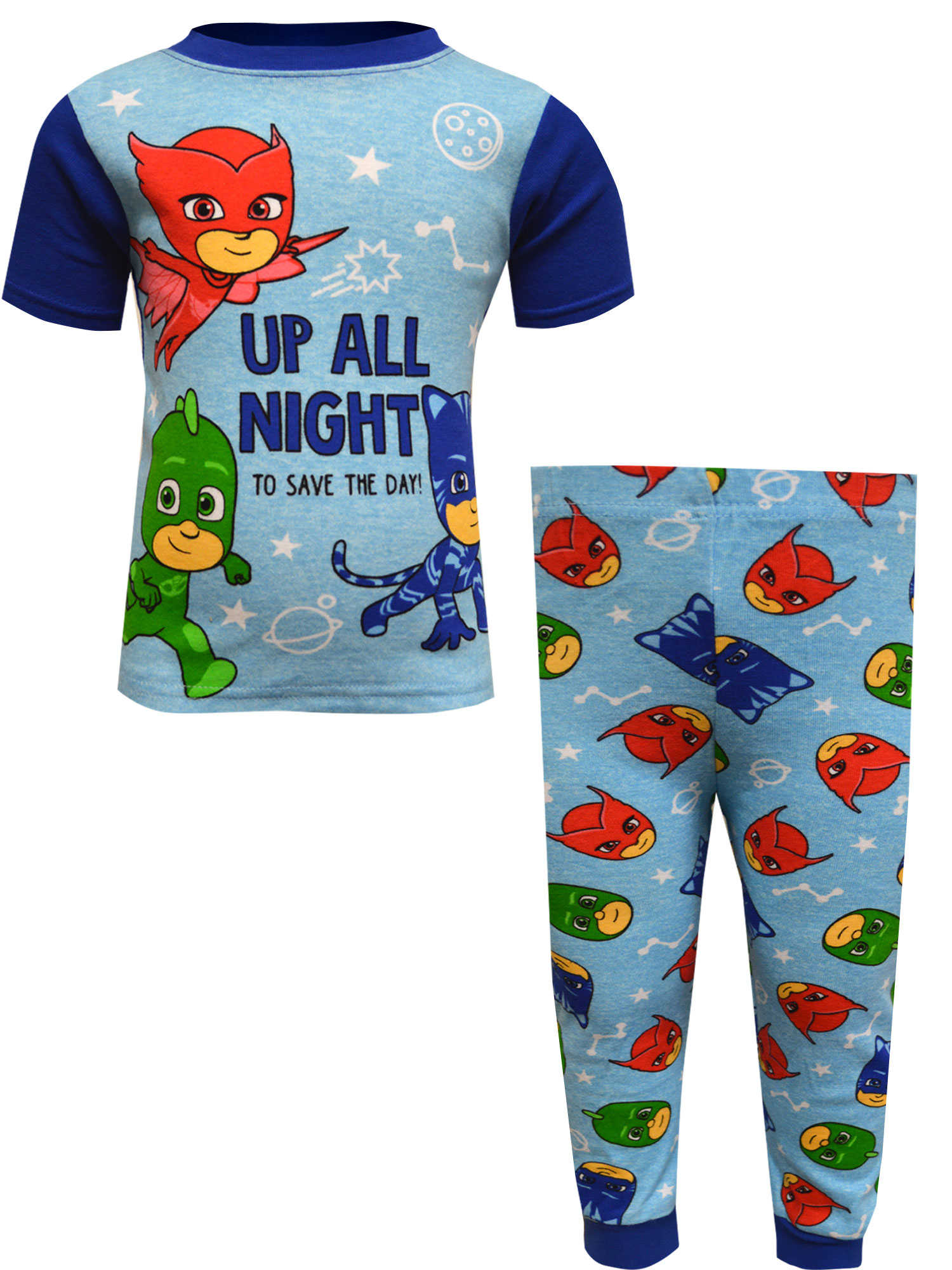 PJ Masks Pj Masks Boys PJ Masks Up All Night Toddler Cotton Pajama