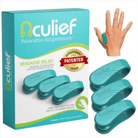 Aculief Wearable Acupressure for Headache, Migraine, & Stress Relief ...