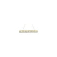 Valetta 36 inch LED linear pendant in gold - Walmart.com