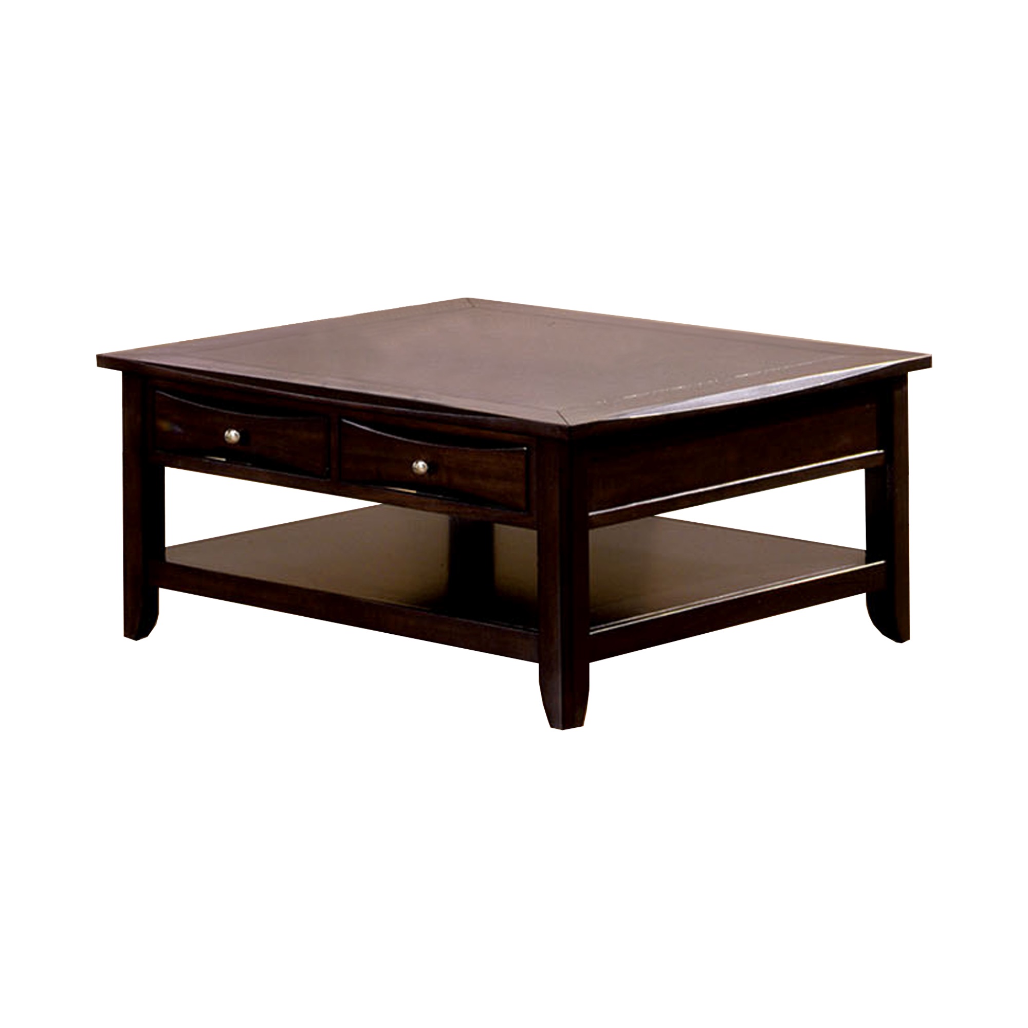 Baldwin Espresso Square Cocktail Table - Walmart.com