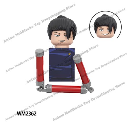 WM Blocks 6139 6140 6149 Jujutsu Kaisen Anime Bricks Dolls Gojo Yuta ...