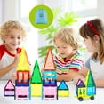 EverPlay 61 PC Magnetic Tiles, Magnetic Building Blocks for Kids ...
