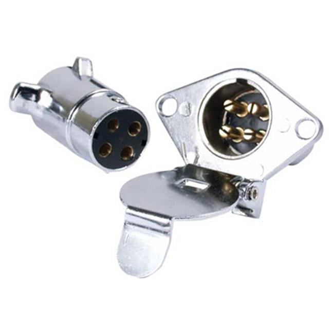 UE400010 4 Pole Round Connector Set - Walmart.com
