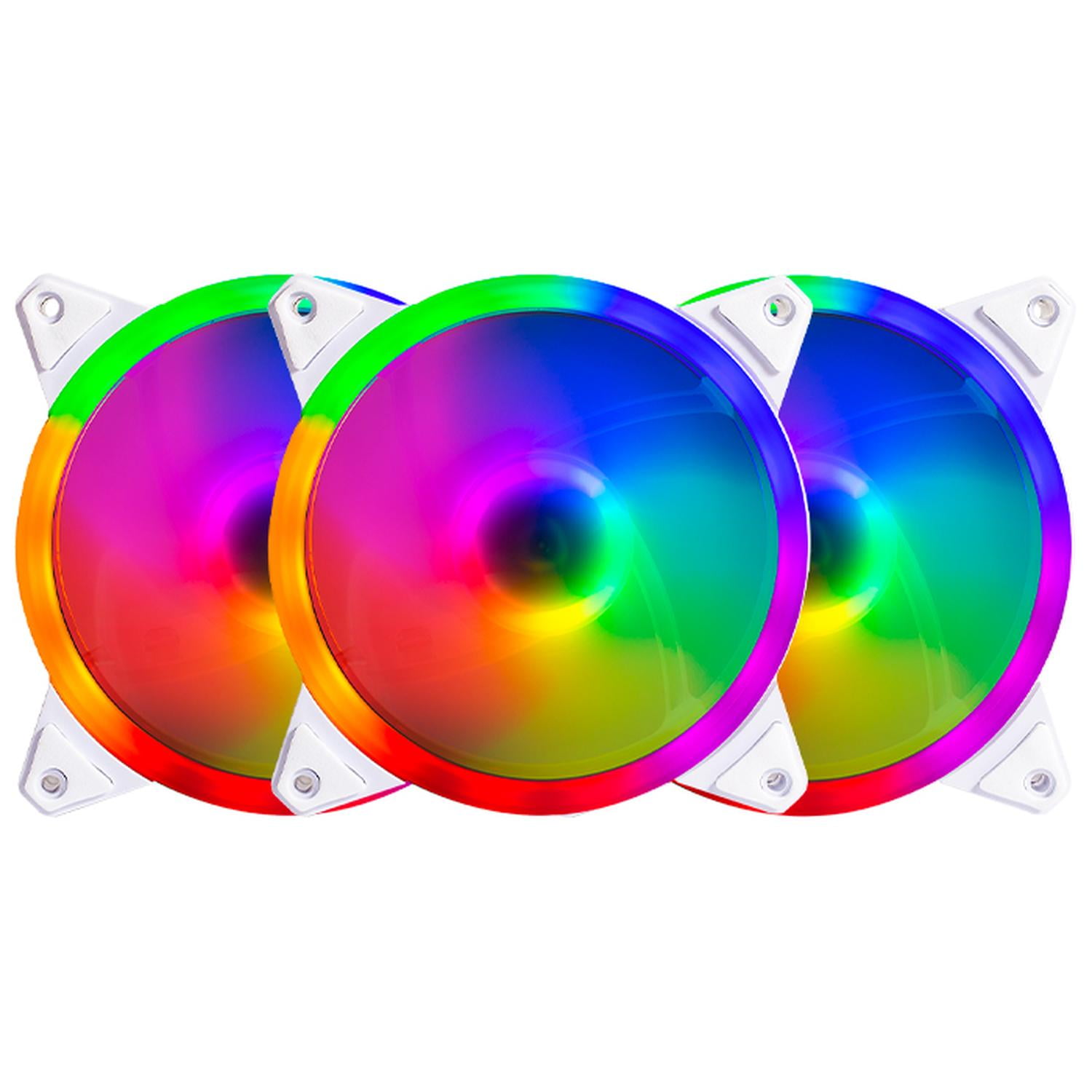 Kit 3 Ventiladores Gamer BALAM RUSH EOLOX BLAZE EX30KW 120mm ARGB ...