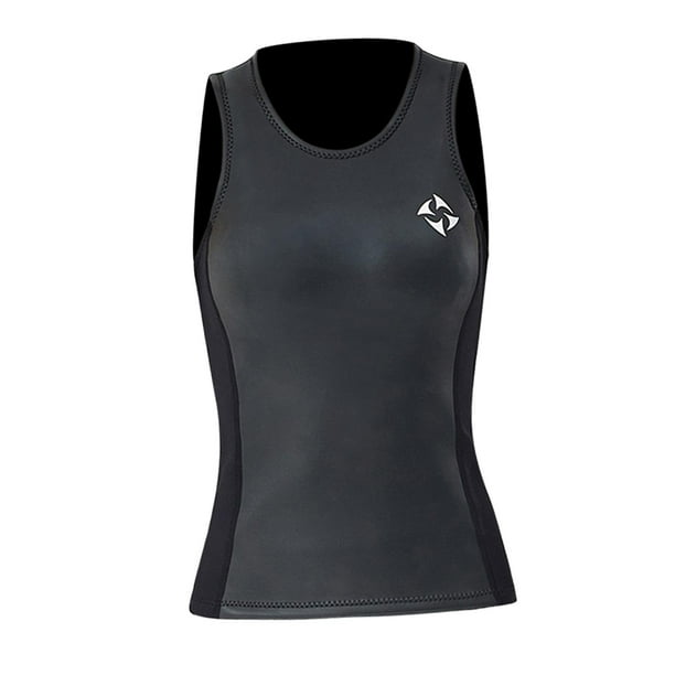 Almencla 2mm Women Wetsuits Vest, Diving Vest Round Neck Sleeveless ...
