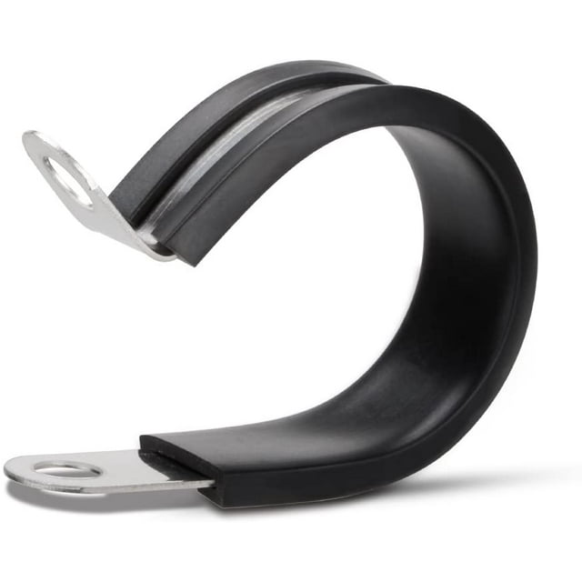 Cable Clamp, 12 Pack 2 Inch Stainless Steel Cable Clamp, Pipe Clamp ...