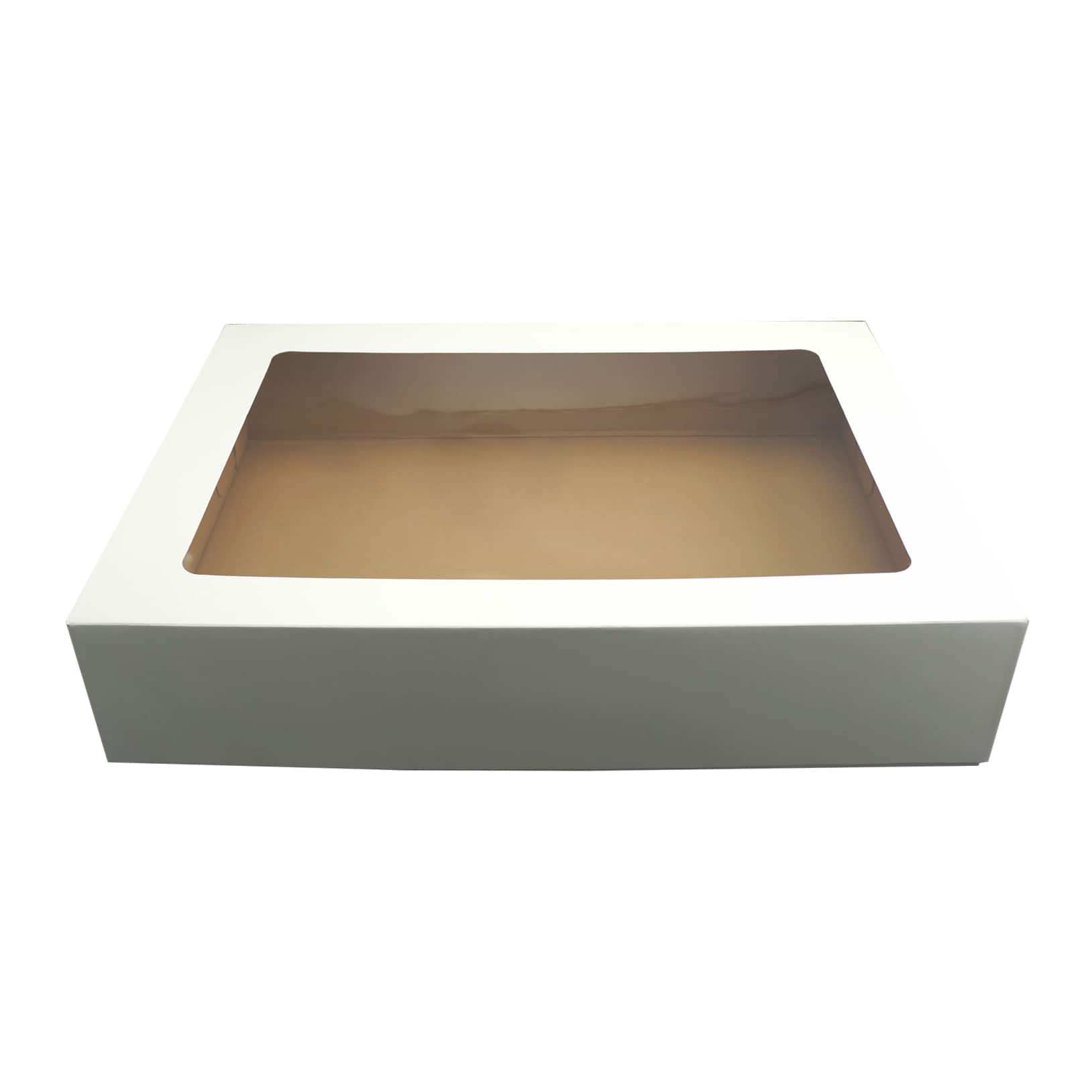 6 Packs: 2 ct. (12 total) Corrugated Window Cake Boxes by Celebrate It ...