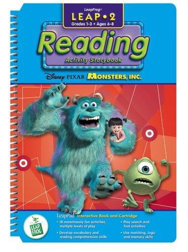 LeapPad: Leap 2 Reading - "Disney / Pixar Monsters Inc." Interactive ...
