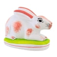 Cody Foster 6.00In Staffordshire Hare, Ceramic, White Staffordshire ...