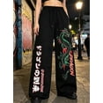 Baggy Sweatpants Y2k Graphic Sweatpants Men Gothic Design Breathable ...