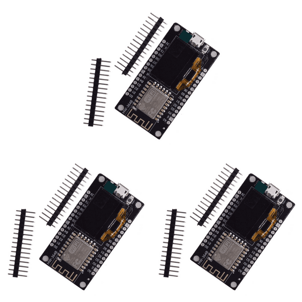 (Micro puerto HW-364B) Módulo OLED ESP8266 V3 0 96 NODEMCU y ESP8266 NODEMCU OLED 0 96 pulgadas ...