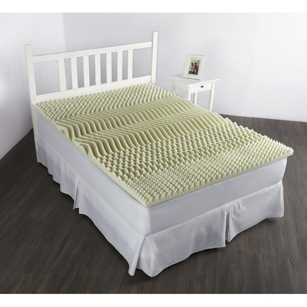 Orthowave™ Select Convoluted 2.0” Foam Mattress Topper - Walmart.ca