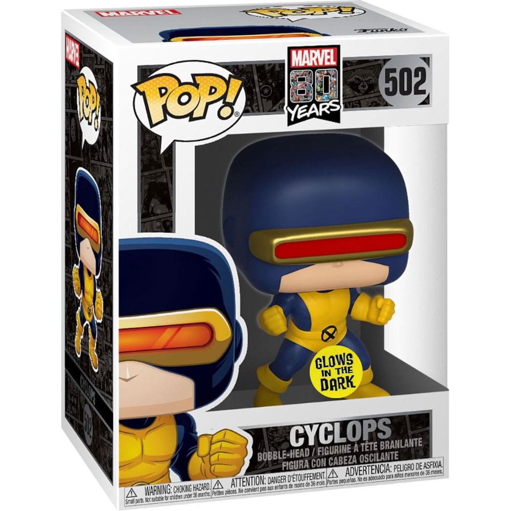 Funko POP! Marvel Cyclops Vinyl Figure [First Apperance, Glow-in-the-Dark] - Walmart.com ...