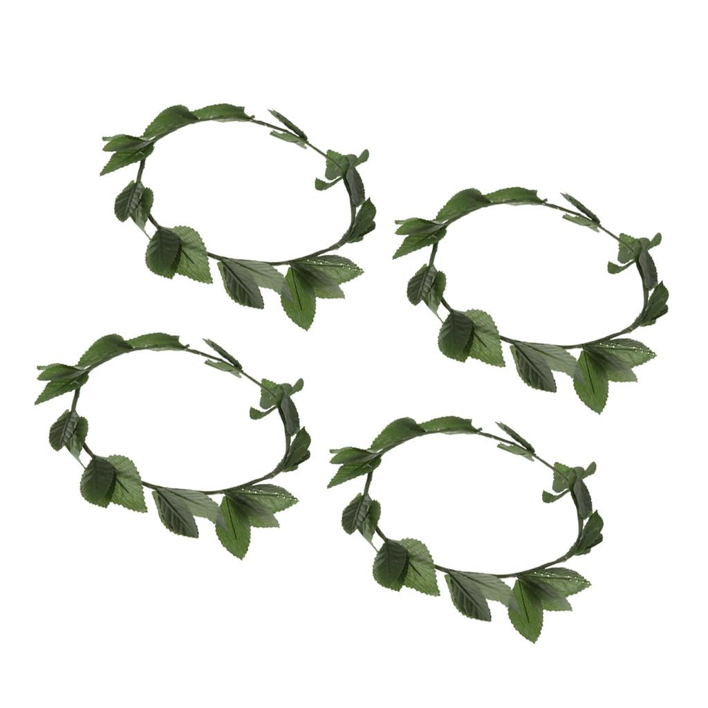 Click here for Bunblic Set Of 4pcs Green Leaf Roman Greek Laurel... prices